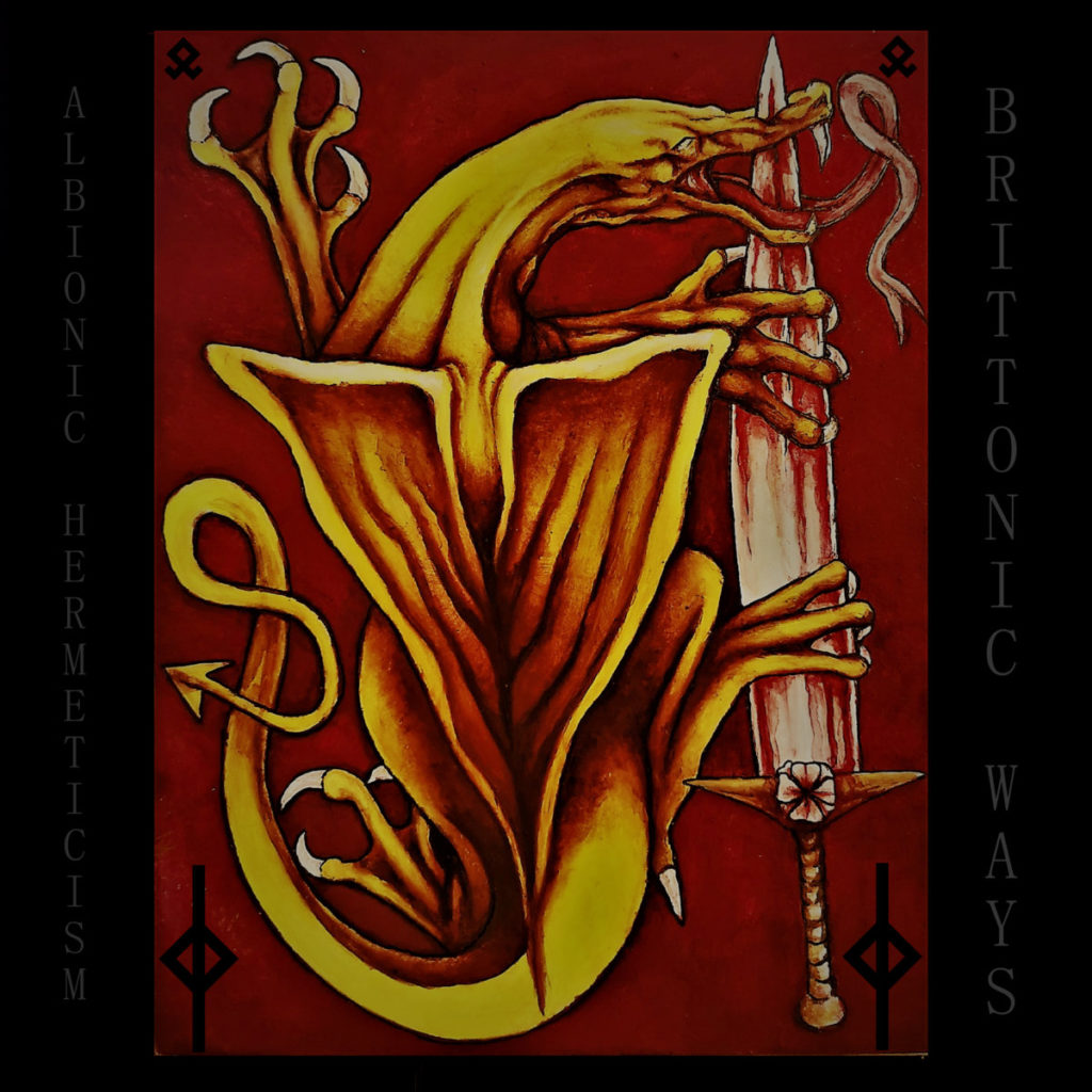 Albionic Hermeticism – Brittonic Ways [France, Black] (2021) - Tape Wyrm
